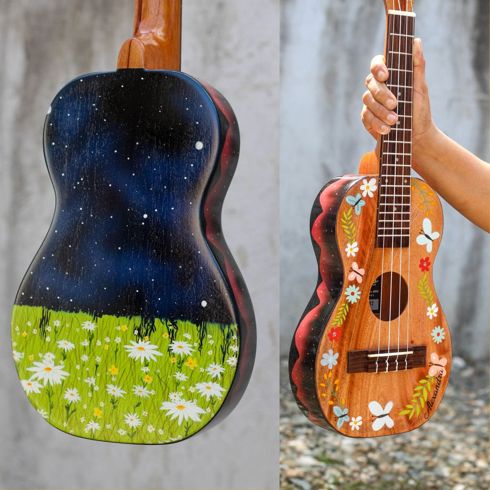 Custom Made Ukulele By Wagas Ukuleles – Wagas Ukuleles International