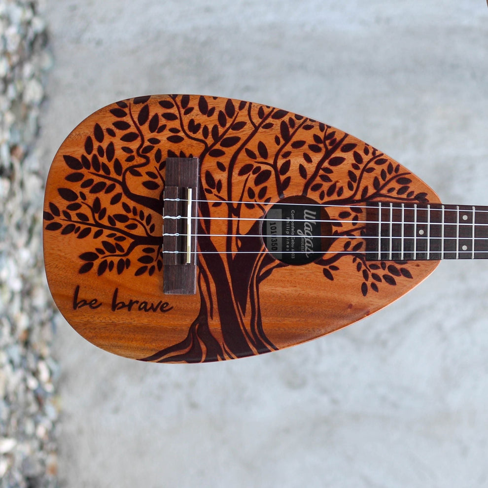 Custom Made Ukulele By Wagas Ukuleles – Wagas Ukuleles International